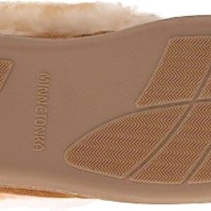 Minnetonka Women's Alpine Sheepskin Slippers, Golden Tan, 8