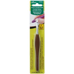 1049/j crochet hook amour-size j