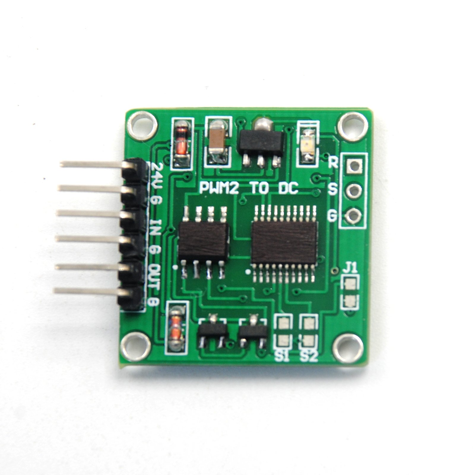 New PWM to Voltage PWM 0-100% to 0-5v 0-10v Linear Conversion Transmitter Module