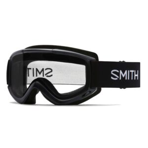 smith unisex adult cascade classic snow sport goggle - black frame | clear lens