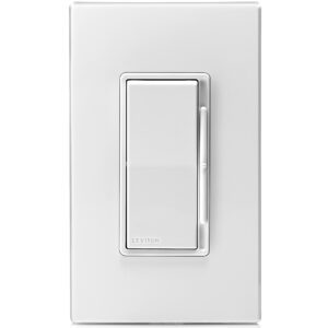 Leviton Decora Slide Dimmer Switch for 0-10V LED, Mark 7 Florescent Ballasts, DS710-10Z, White