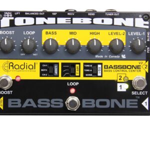 Tonebone Bassbone V2 Guitar Effects Switcher - Black