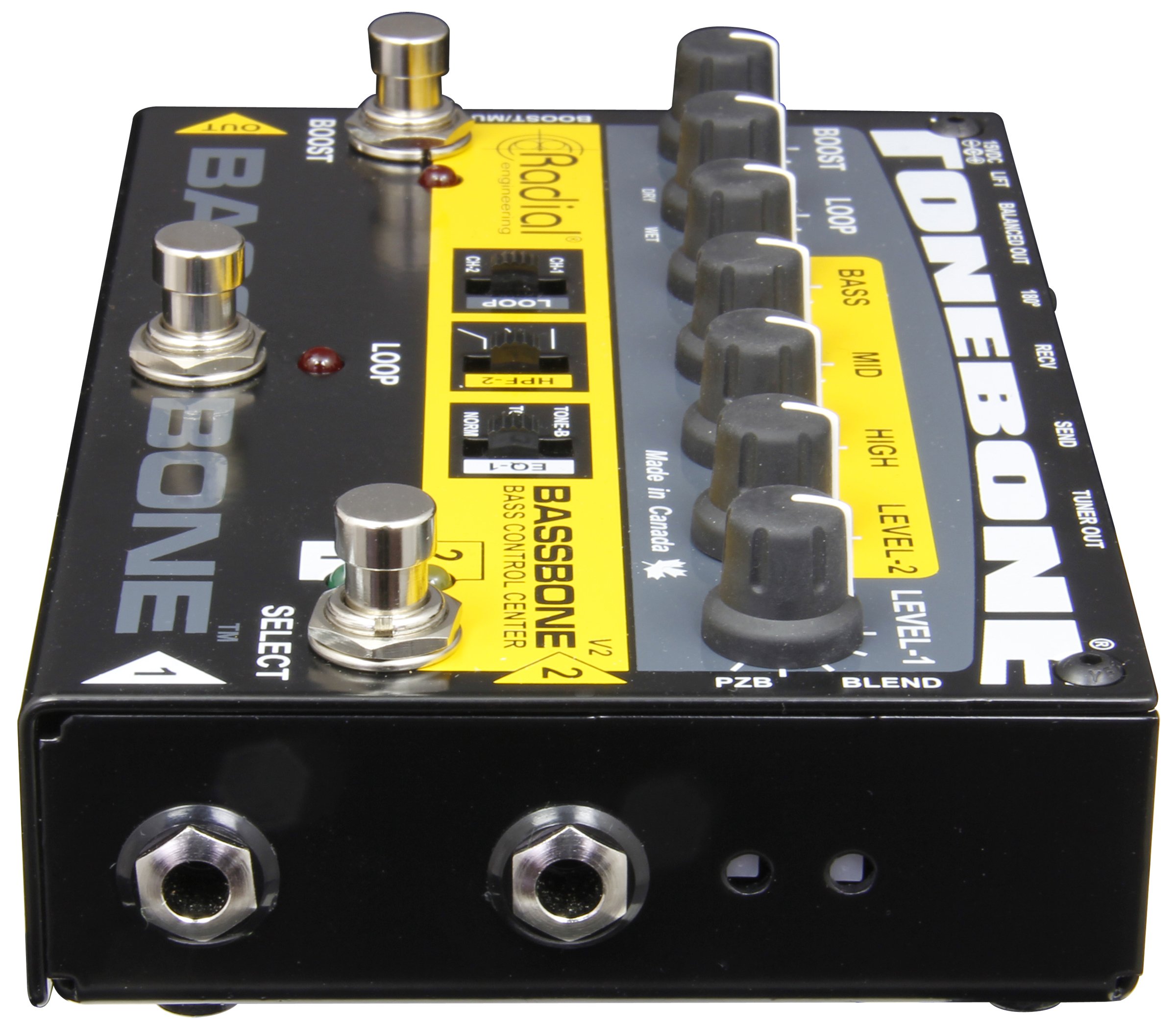 Tonebone Bassbone V2 Guitar Effects Switcher - Black