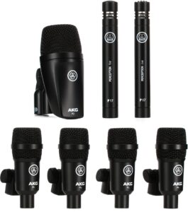 akg drum set session 1 microphone set