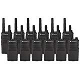 12 pack of motorola rmm2050 two way radio walkie talkies