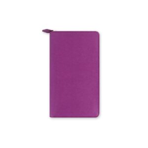 filofax 17-022535 saffiano personal organizer, compact zip, raspberry