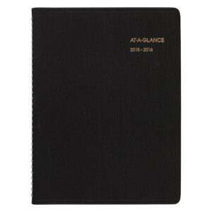 AT-A-GLANCE Weekly Planner/Appointment Book, Academic Year, 14 Months, July 2015–August 2016, 8.25 x 10.88 Inch Page Size (70-957-05)