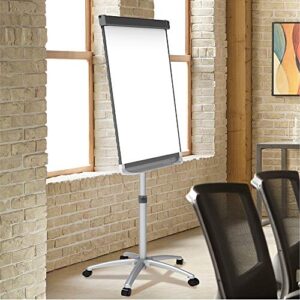 Quartet Easel, Magnetic Whiteboard, 2' x 3', Adjustable, Mobile, Flipchart Holder, Prestige 2, Black Frame (ECM32P2)