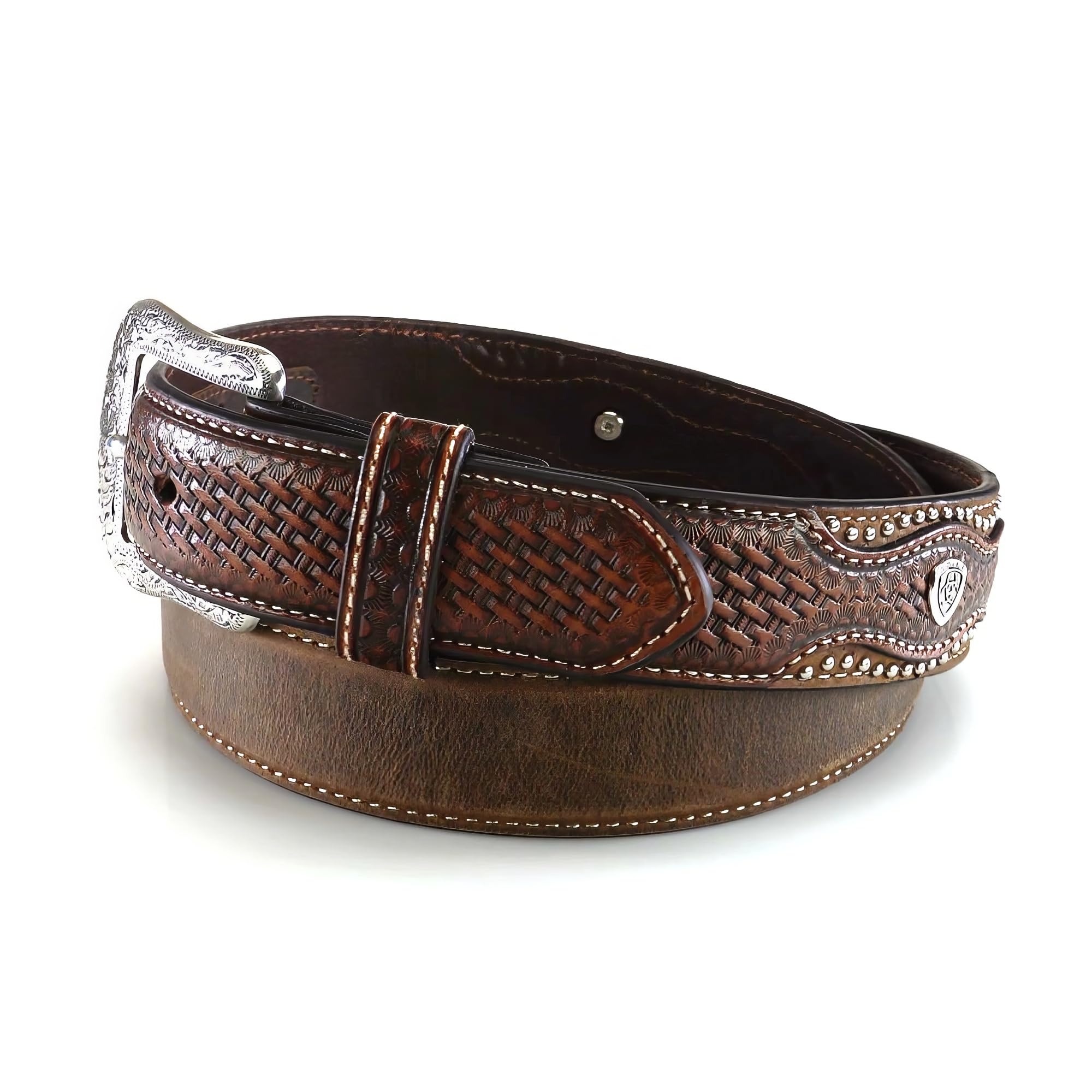 ARIAT Men's Straight Basket Billet, Aged Bark, 36