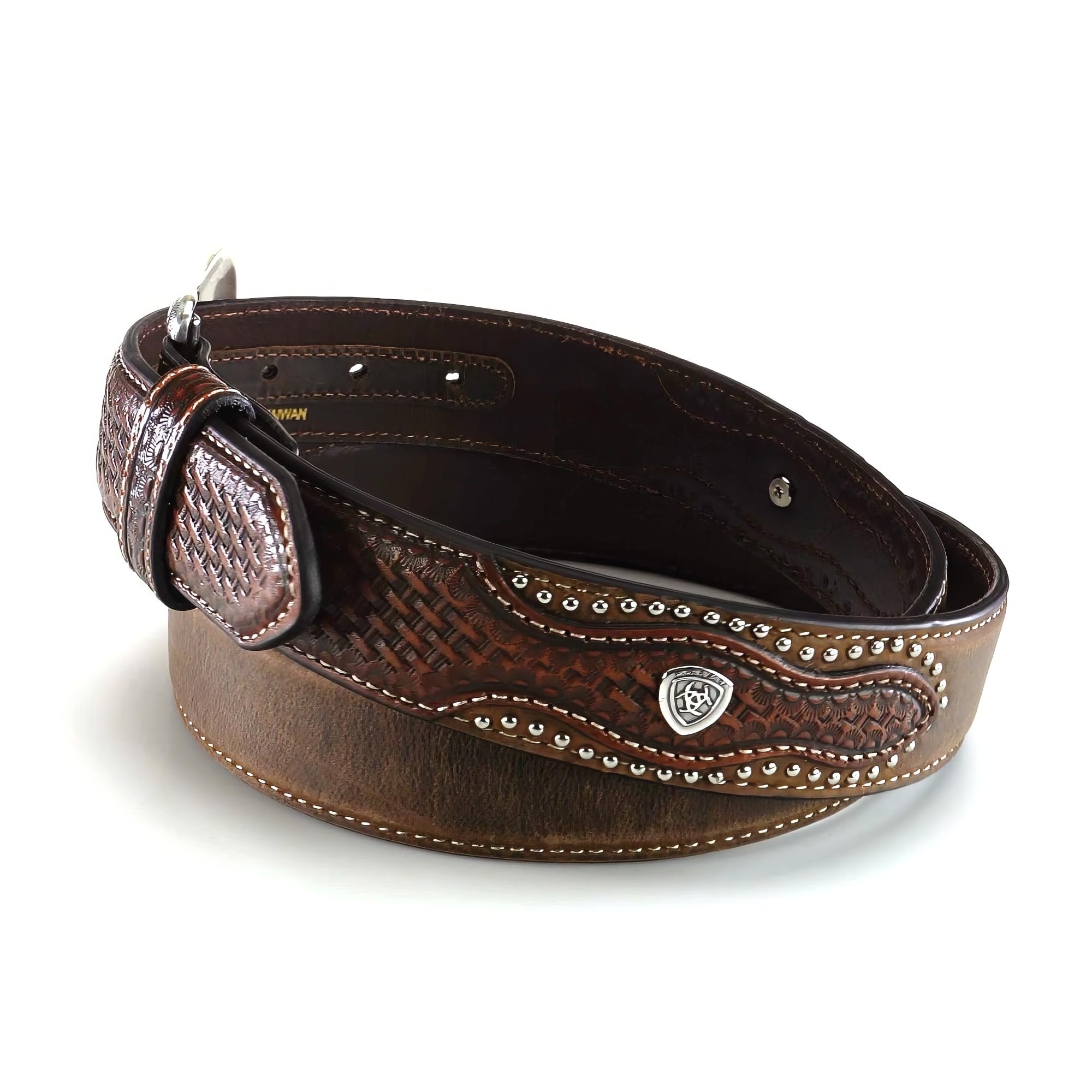 ARIAT Men's Straight Basket Billet, Aged Bark, 36