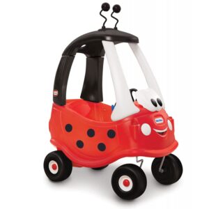 little tikes ladybug cozy coupe ride-on car - amazon exclusive (multi color), 91cmx75cmx42cm