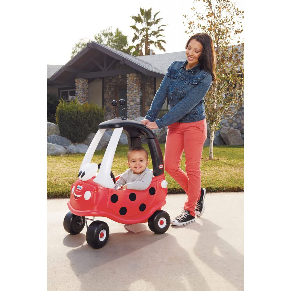 Little Tikes Ladybug Cozy Coupe Ride-On Car - Amazon Exclusive (Multi color), 91cmx75cmx42cm