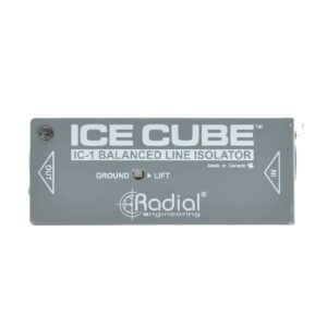 Radial Ice Cube Line Isolator