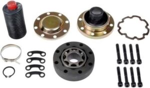 dta d1932306k driveshaft propshaft joint repair kit compatible with jeep wrangler, rear side, oe replacement replace dorman 932-306