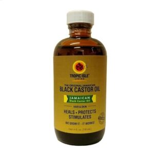 tropic isle living jamaican black castor oil (1, 4 oz)