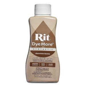 rit dyemore liquid dye, chocolate brown 7-ounce