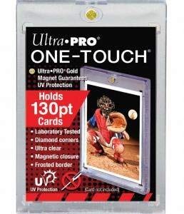 Ultra Pro - 130pt Magnetic Card Holder Cases 25ct Box - Sized to fit Standard Size Cards, Protect Collectible Sports Cards, Baseball Cards, Sports Memorabilia, Durable Card Display