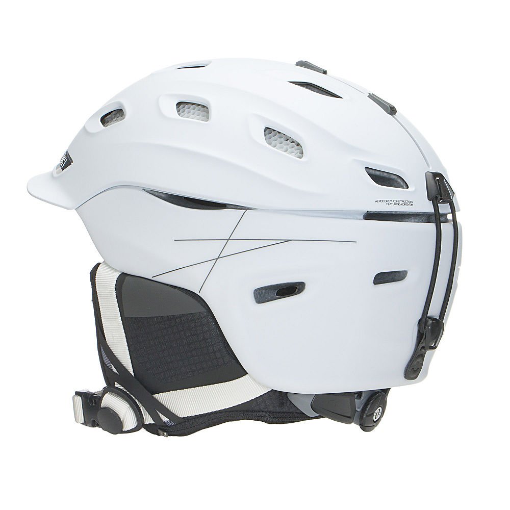 Smith Optics Unisex Adult Vantage Snow Sports Helmet - Matte White Large (59-63CM)