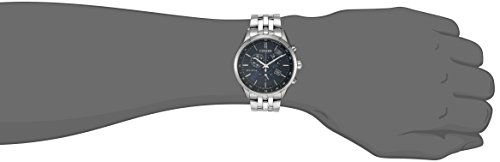 Citizen Men's Classic Corso Eco-Drive Watch, Chronograph, 12/24 Hour Time, Date, Sapphire Crystal, Stainless/ Blue Dial