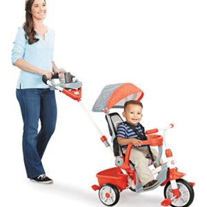 Little Tikes 5-in-1 Deluxe Ride & Relax, Reclining Trike - Red