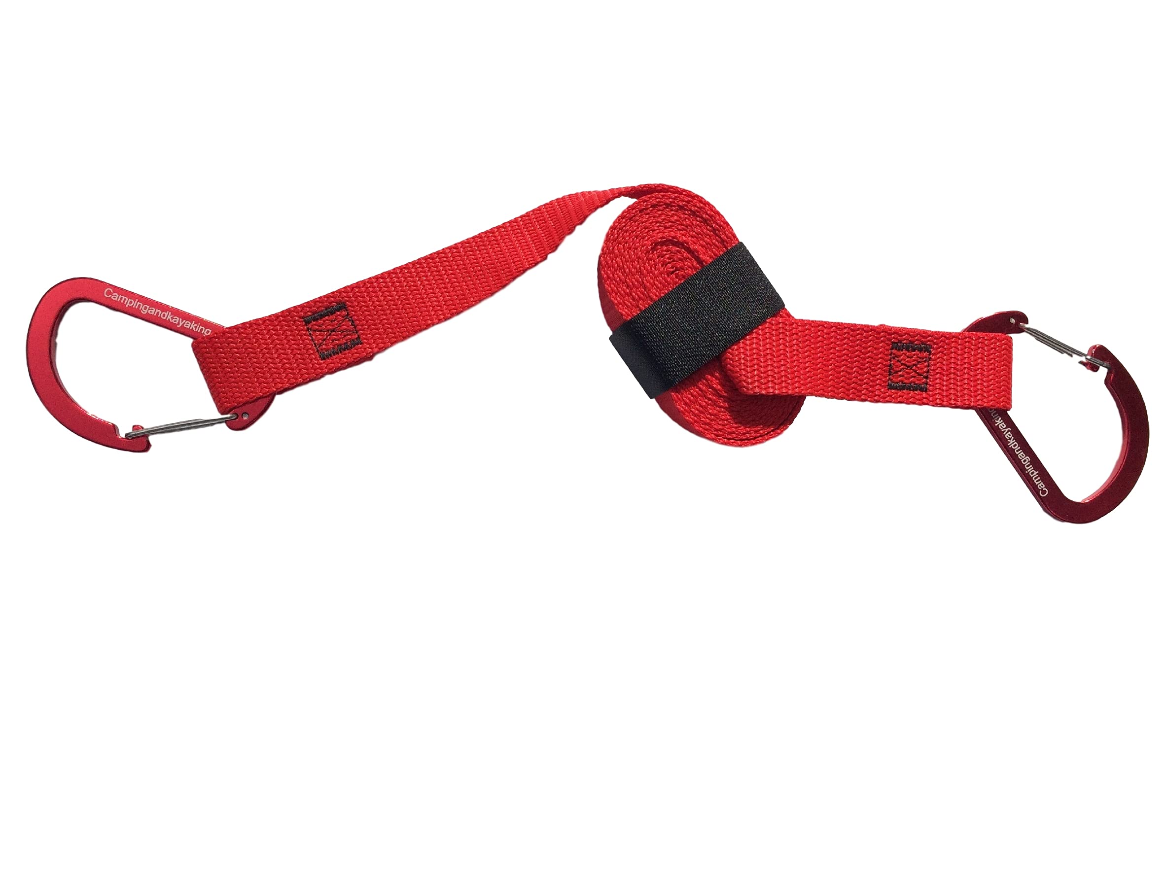 Campingandkayaking CK 8 FT Kayak Leash, Stay Connected. (Red) Made in The USA.