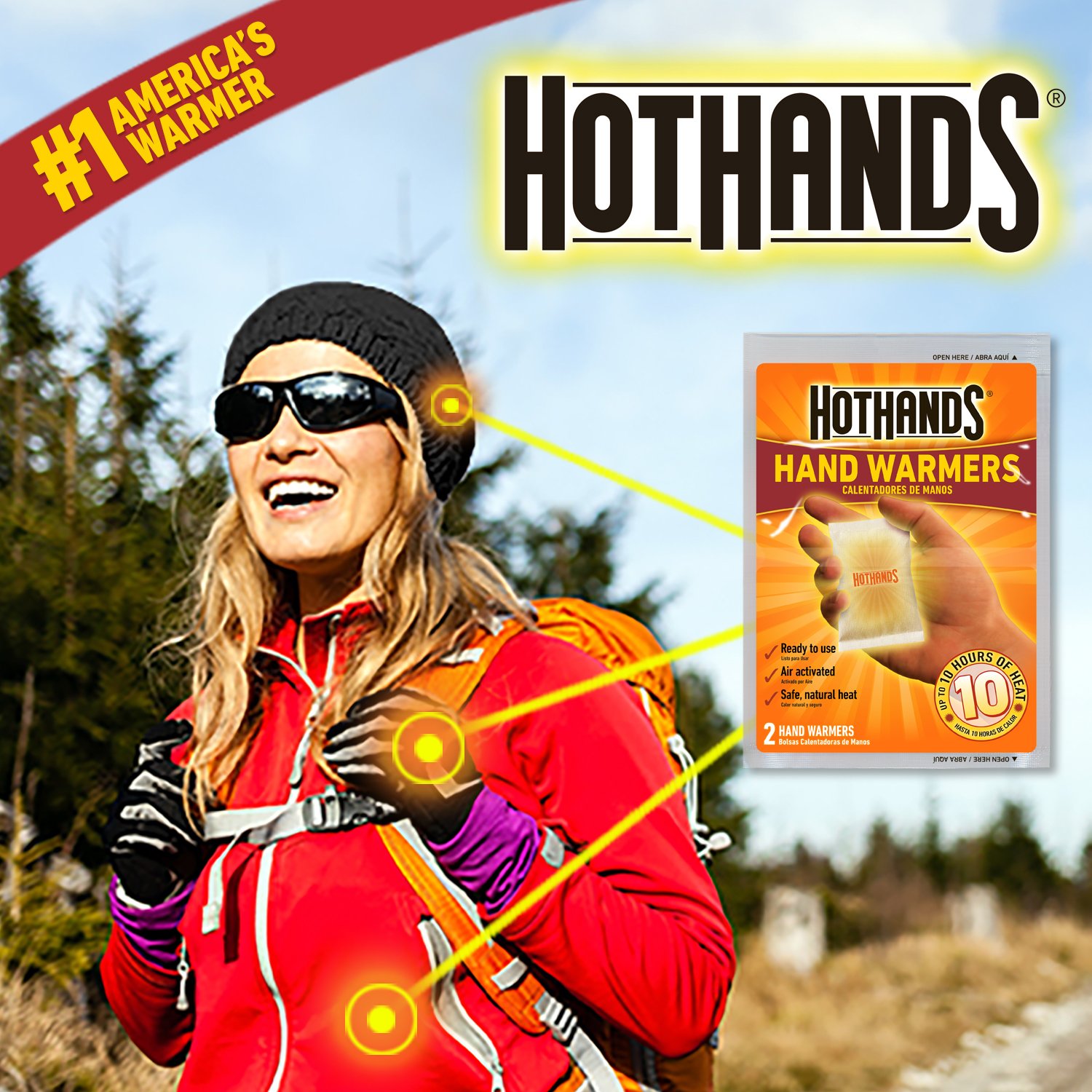 HotHands Hand Warmers Economy Size Pack, 30 Pair