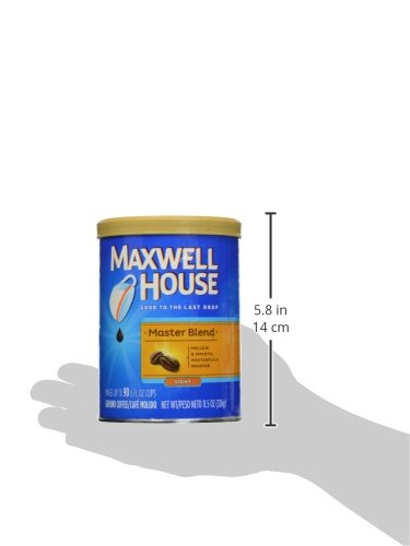 Maxwell House Master Blend Light Roast Ground Coffee (11.5 oz Canister)