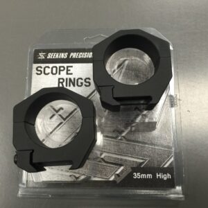 Seekins Precision 35mm Tube Riflescope Rings,1.0in High, 4 Cap Screw 0010640004 - F