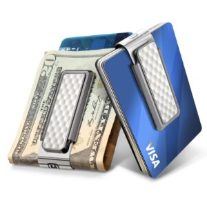 m-clip natural anodized white golf ball money clip