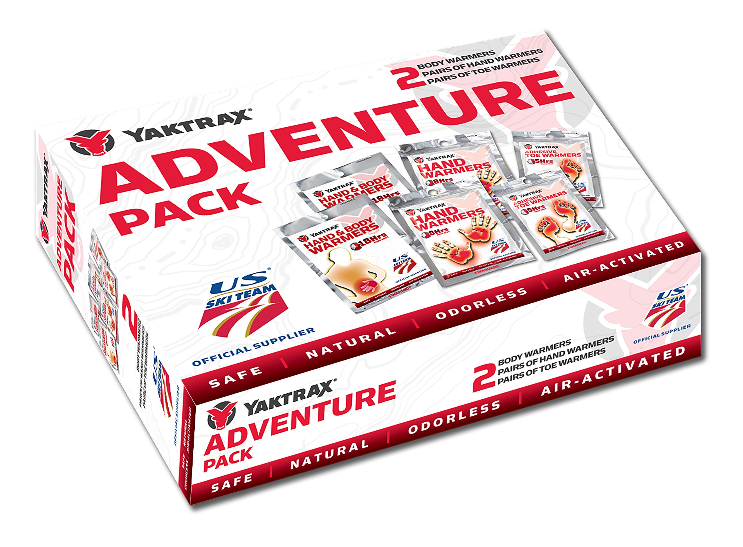 Yaktrax Hand Warmer, Body Warmer, and Toe Warmer Adventure Pack