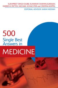 500 single best answers in medicine (medical finals revision series)