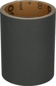 bosch professional 1x sanding roll sic (for coated material, lacquer, waterproof, 93 mm x 5 m, p400, accessory hand sanding)