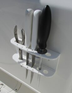 8" knife pliers rig rack for boat