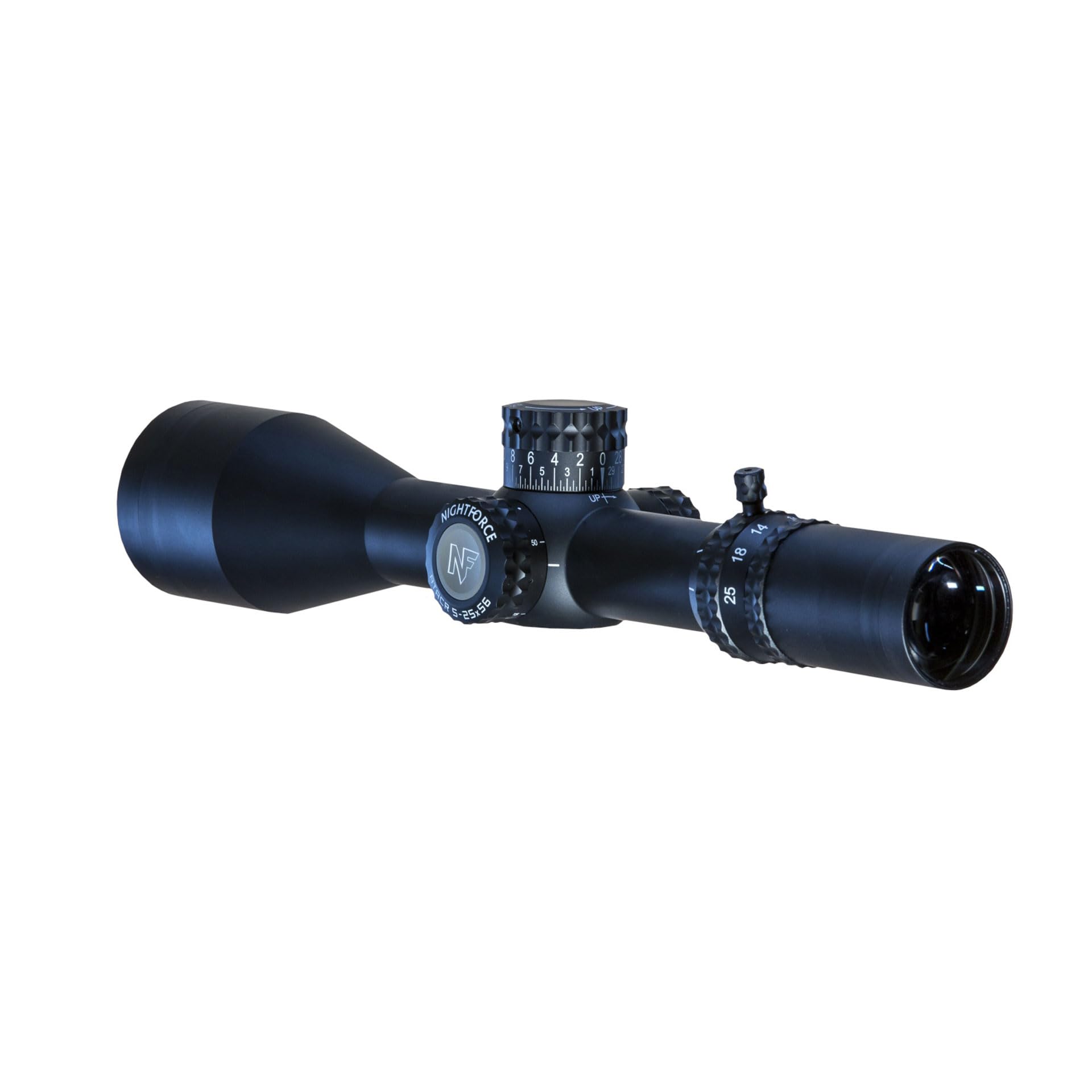 NIGHTFORCE ATACR 5-25x56mm ZeroStop Digillum Center Only Illumination Second Focal Plane (F2/SFP) 34mm Tube Hunting Gun Scope, Moar-T Reticle