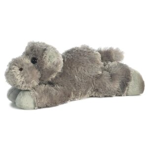 Aurora® Adorable Mini Flopsie™ Howie™ Stuffed Animal - Playful Ease - Timeless Companions - Gray 8 Inches