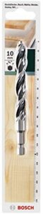 bosch 2609255159 hex shank wood drill bit, 10 mm diameter