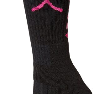 Red Lion Ribbon Legend 2.0 Socks Black / Pale Pink- V2.0 Medium