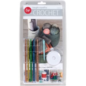 boye learn to crochet arts and crafts kit with 15 projects and supplies