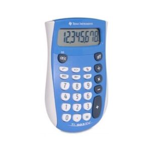 texas instruments 503sv/fbl/4l1/a ti-503 sv basic calculator 8 character(s) - lcd - battery powered