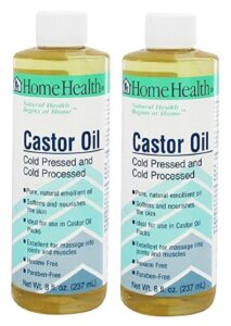 home health castor oil 8 fl oz (pack of 2)