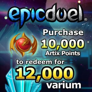 12,000 varium package: epicduel [instant access]