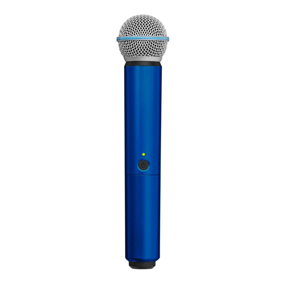 Shure WA713-BLU Colored Handle Only for BLX2/SM58 and BLX2/BETA58A Wireless Transmitters (Blue)