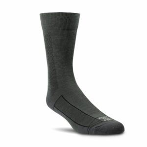 farm to feet unisex greensboro multisport merino wool 3/4 crew socks, dark shadow, medium