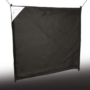 The Ultimate Archery Target BackStop Back Stop (Black, 6'x6')