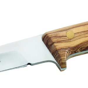 Puma IP Rotfuchs Olive Wood Handle Spanish Made Hunting Knife with Leather Sheath