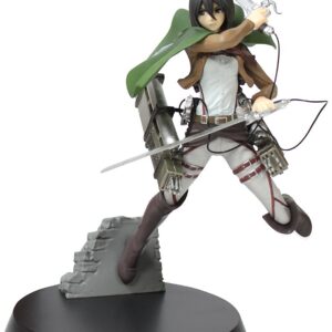 Sega On Titan Survey Corps 7" Mikasa Ackerman Action Figure with 3D Maneuver Gear