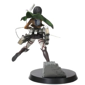 Sega On Titan Survey Corps 7" Mikasa Ackerman Action Figure with 3D Maneuver Gear