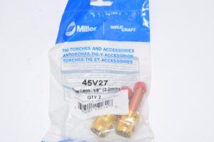 miller weldcraft 45v27 gas lens, 1/8" (3.2mm) | pkg = 2