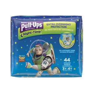 huggies pull-ups nighttime training pants - boys - 3t-4t - 44 ct