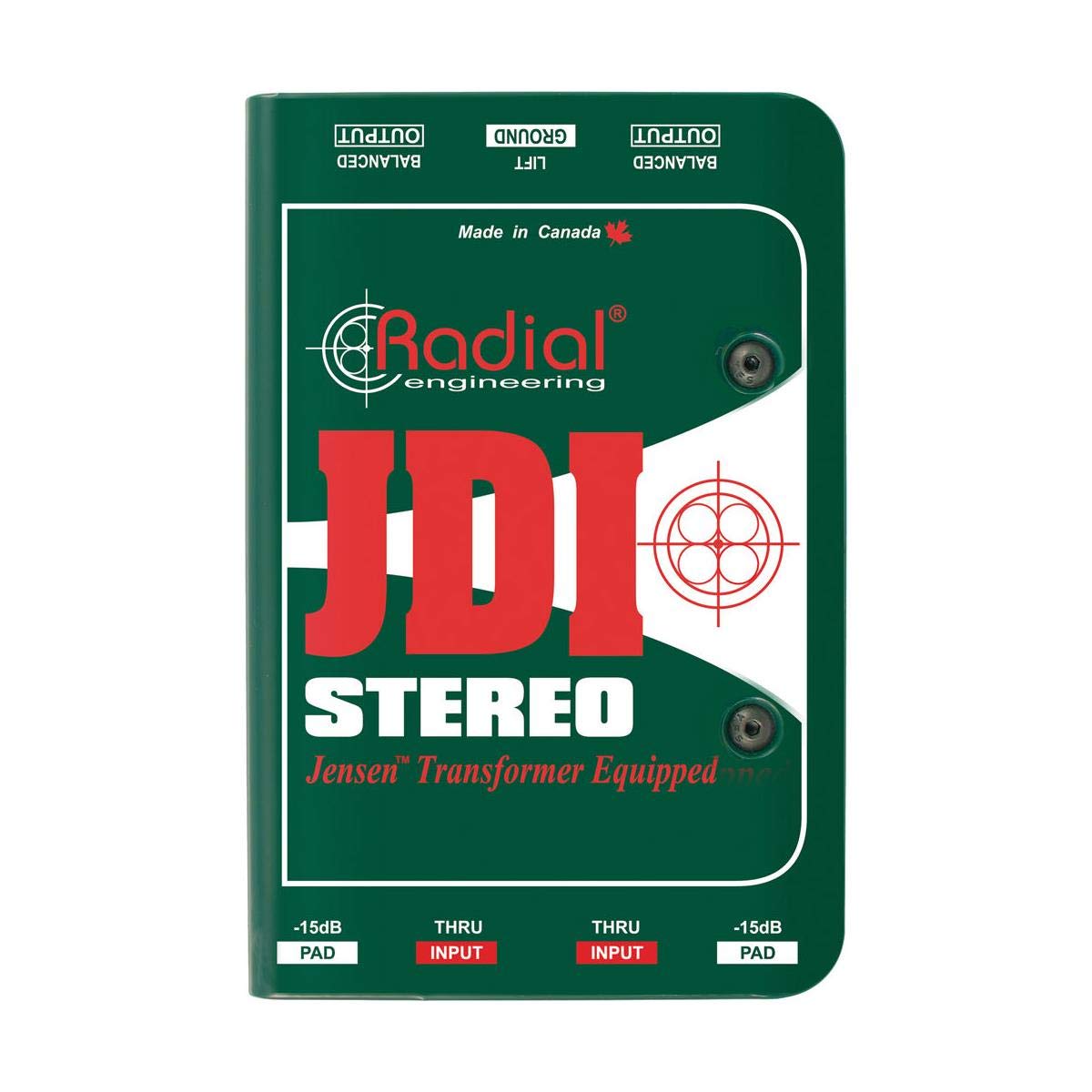 Radial JDI Stereo Premium Passive DI - DI Box